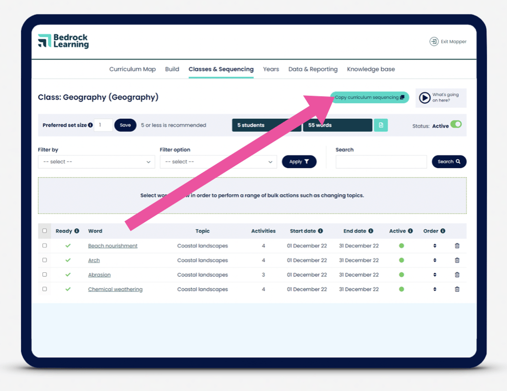 Set up for subject-specific success – Bedrock Learning Support Hub